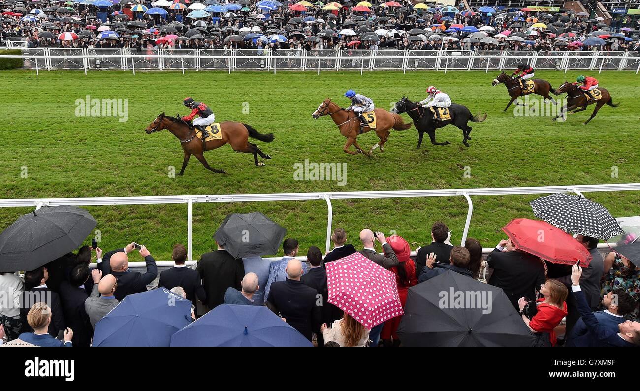 Newstead Abbey (left) ridden by Graham Gibbons wins The Betfair Earl ...