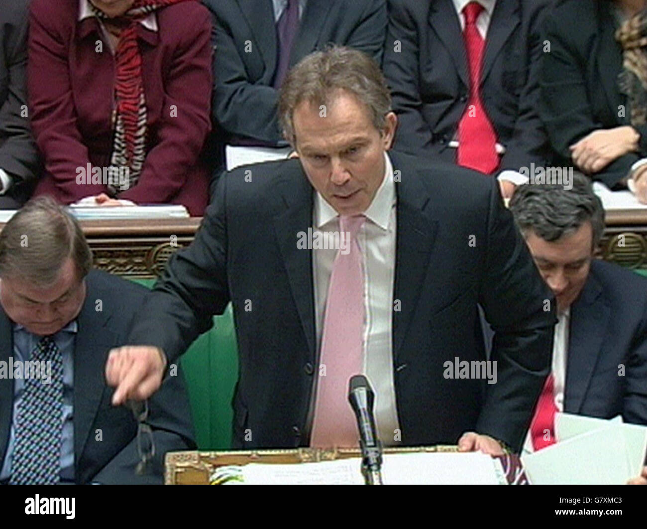 Prime Minister's Question Time - House of Commons. Britain's Prime ...