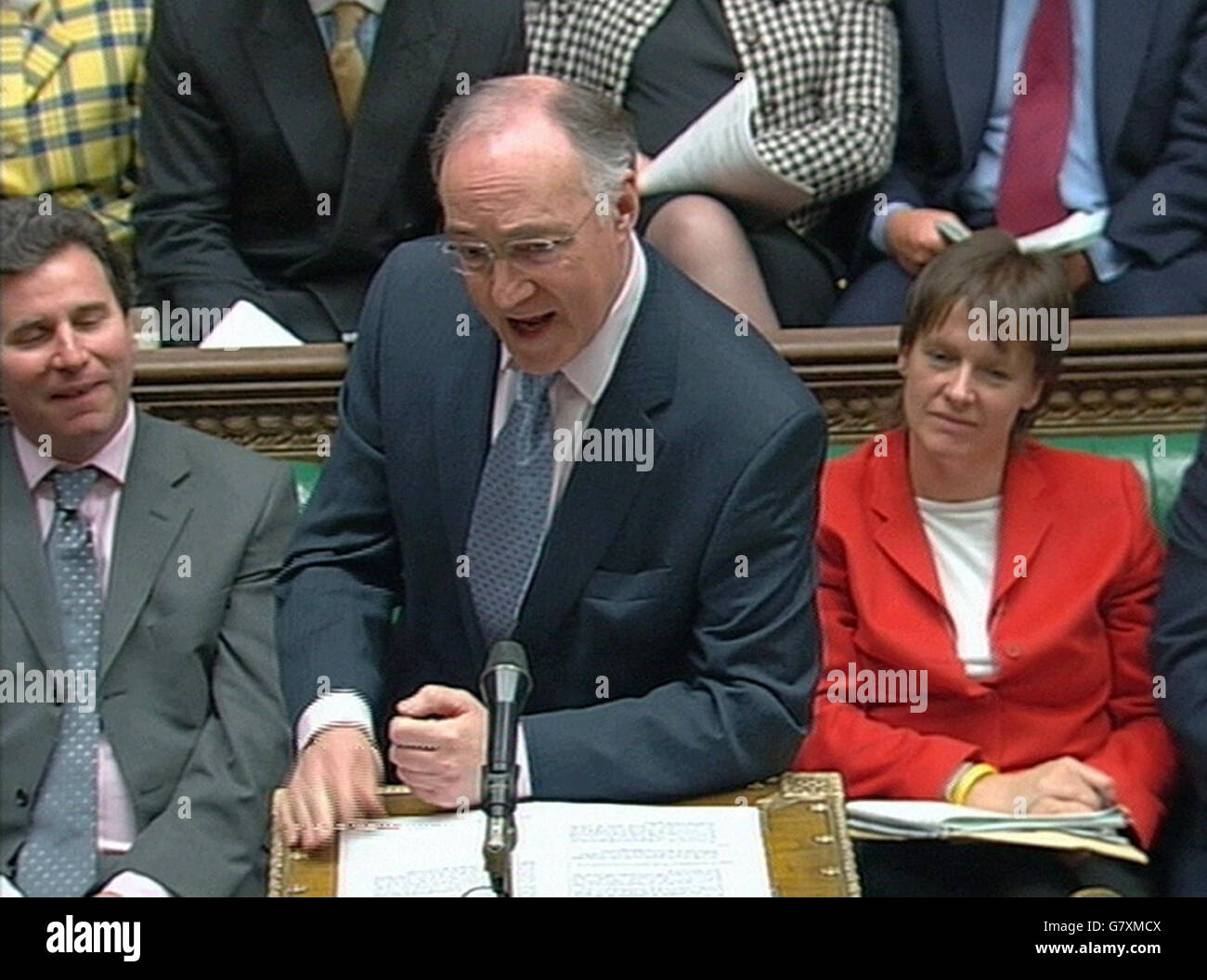 Prime Minister's Question Time - House of Commons Stock Photo - Alamy