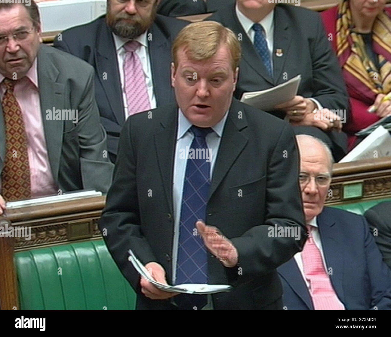 Prime Minister's Question Time - House of Commons Stock Photo - Alamy
