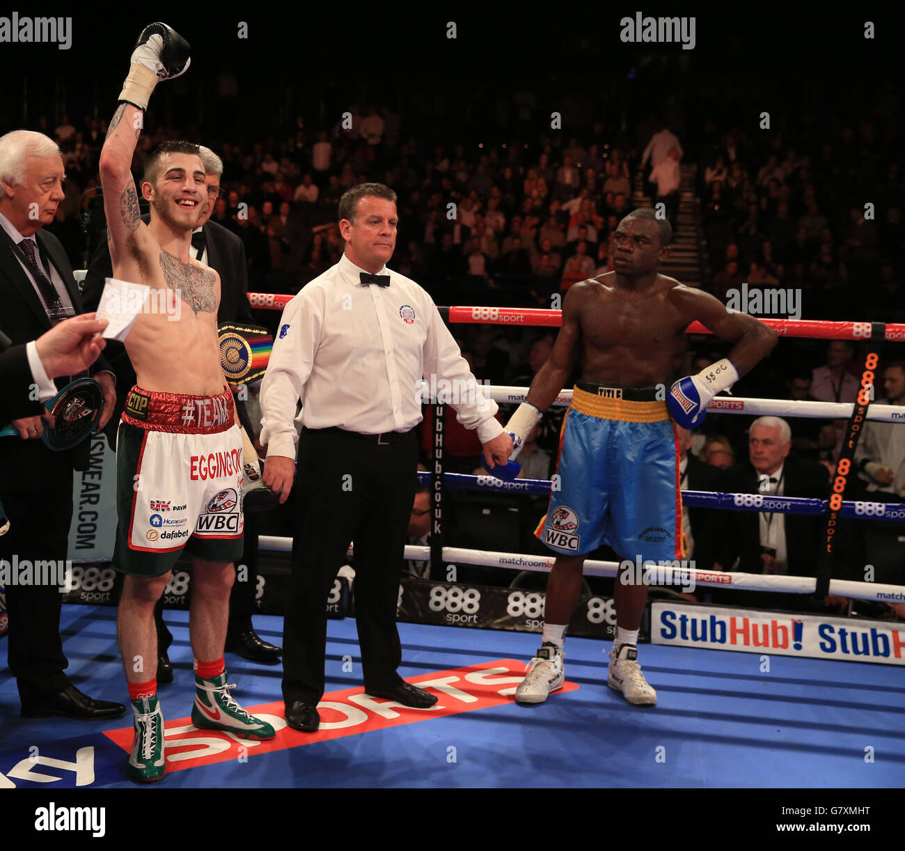 Boxing - Barclaycard Arena Stock Photo - Alamy