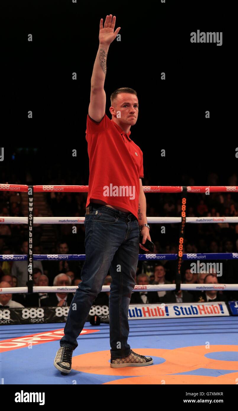 Boxing - Barclaycard Arena. Frankie Gavin at the Barclaycard Arena ...