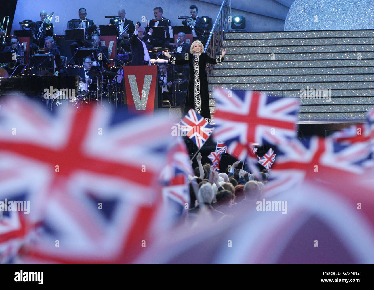 VE Day 70 - A Party to Remember concert - London Stock Photo - Alamy