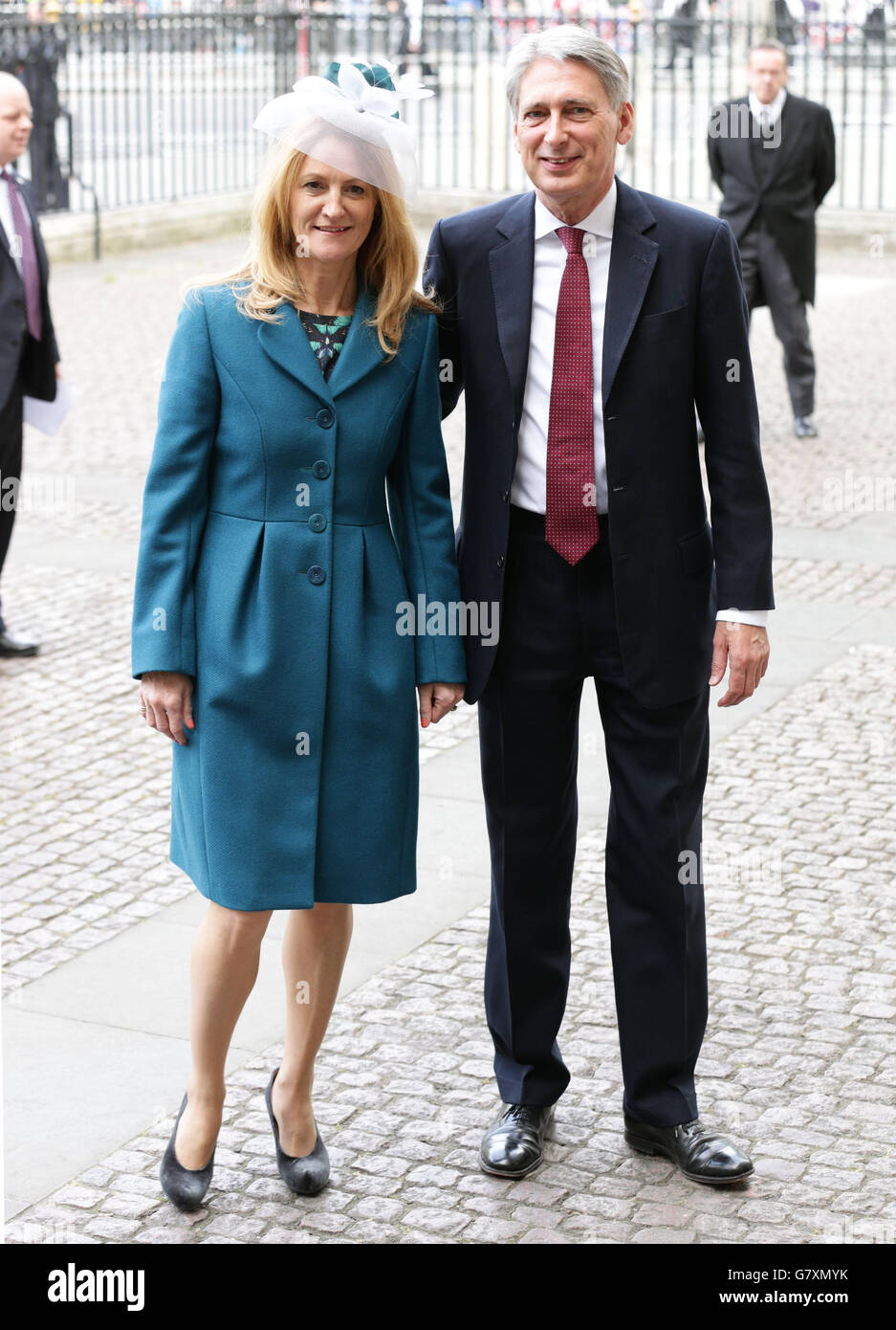 Foreign Secretary Philip Hammond and his wife Susan arrive for a ...