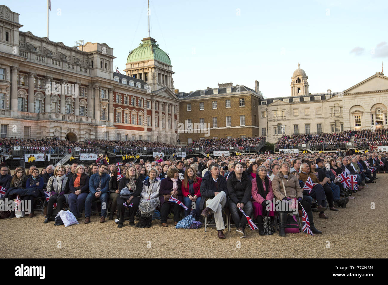 The Audience during the VE Day 70: A Party to Remember concert on Horse ...