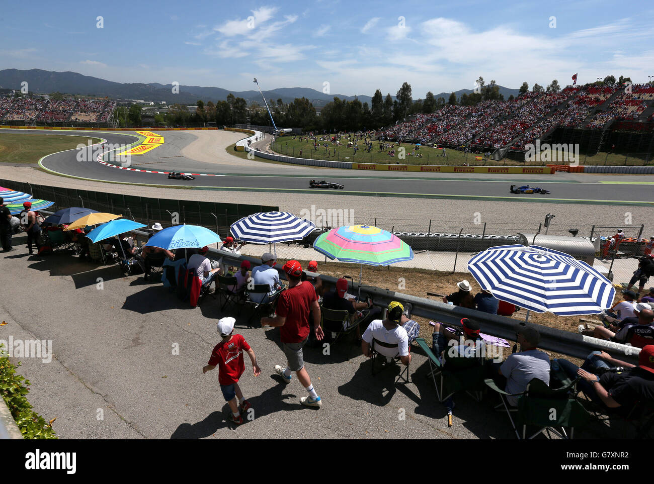 Formula one spanish grand prix race day circuit de barcelona catalunya ...