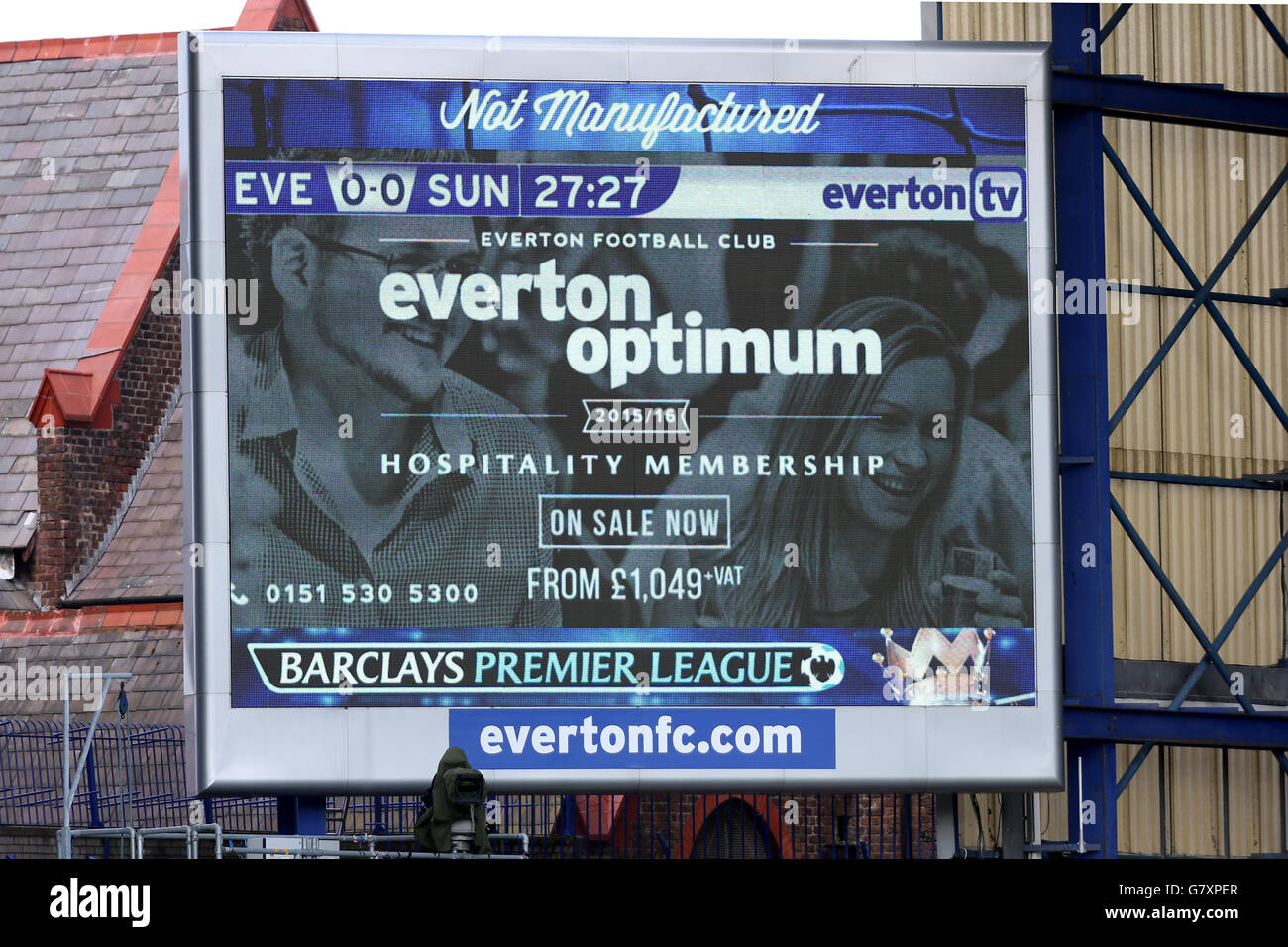 Advertising boards premier league hi-res stock photography and images ...