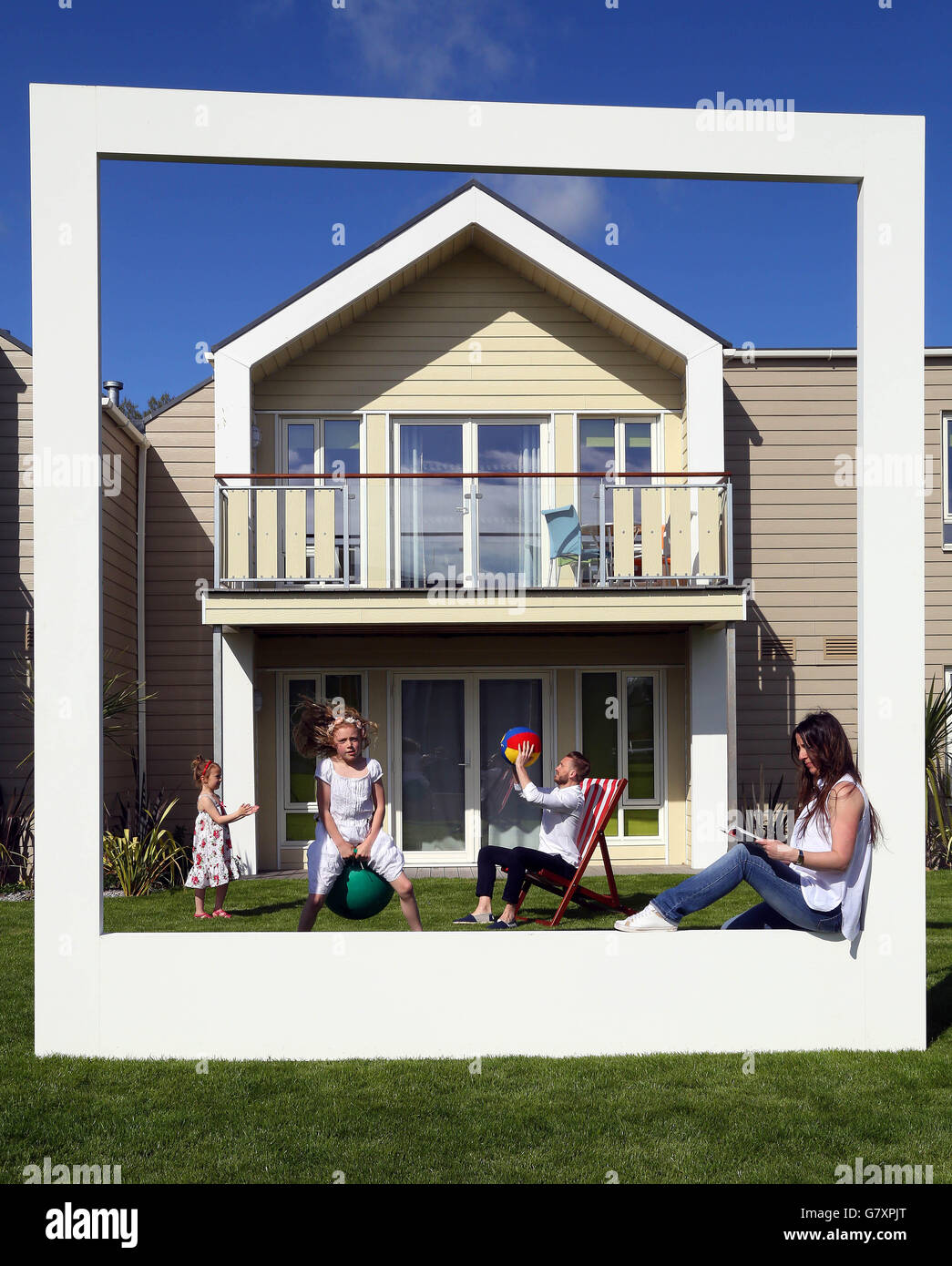 Butlin's chalet hi-res stock photography and images - Alamy