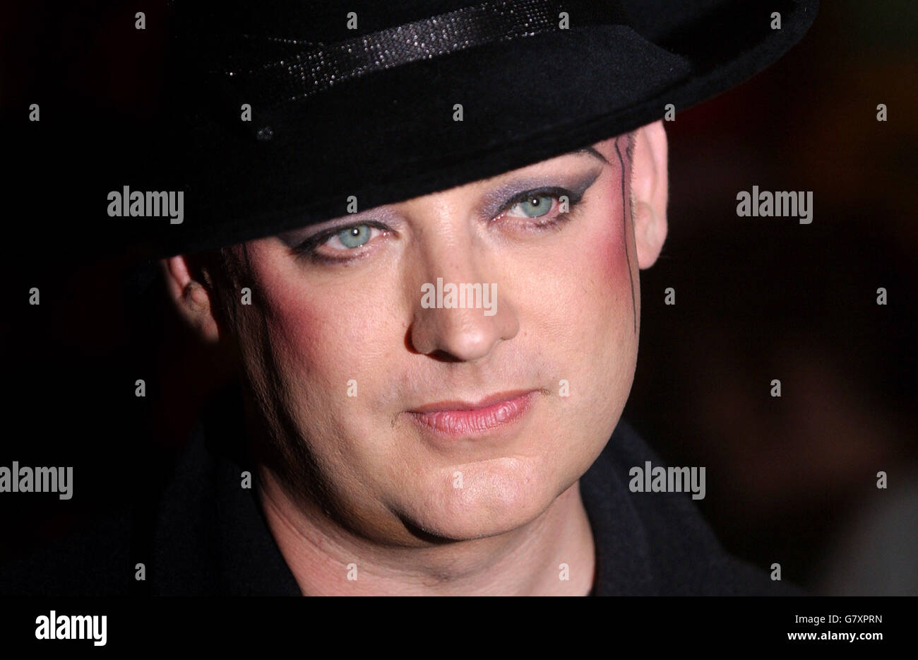 Boy George during a book signing of his autobiography Straight Stock ...