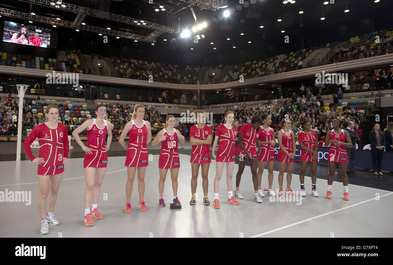 Netball - International Series - England v Trinidad and Tobago - Copper ...