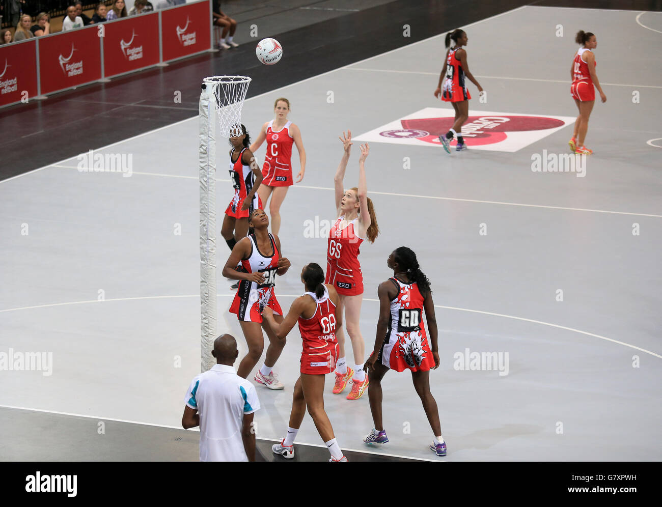 Netball - International Series - England v Trinidad and Tobago - Copper ...