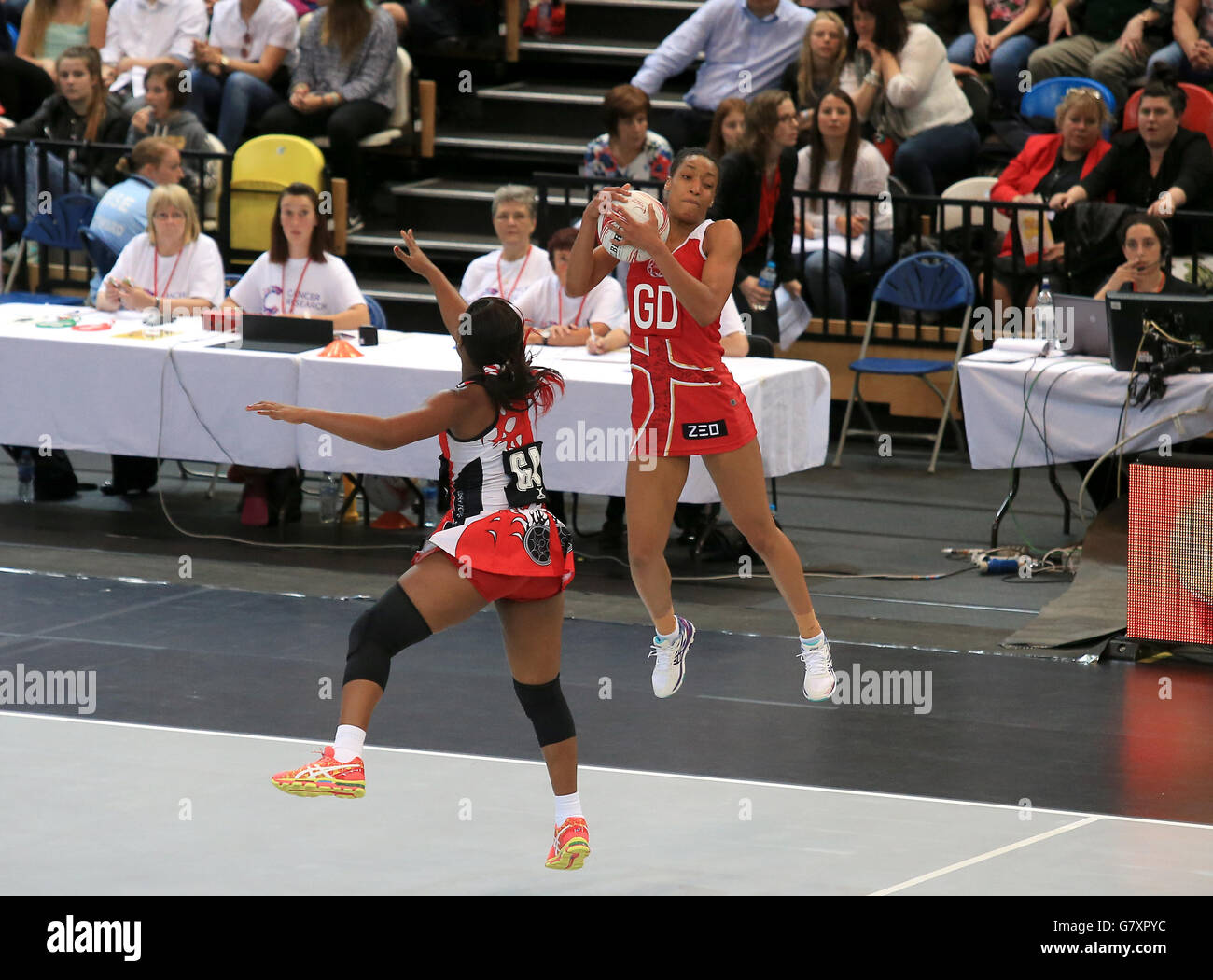 Netball - International Series - England v Trinidad and Tobago - Copper ...