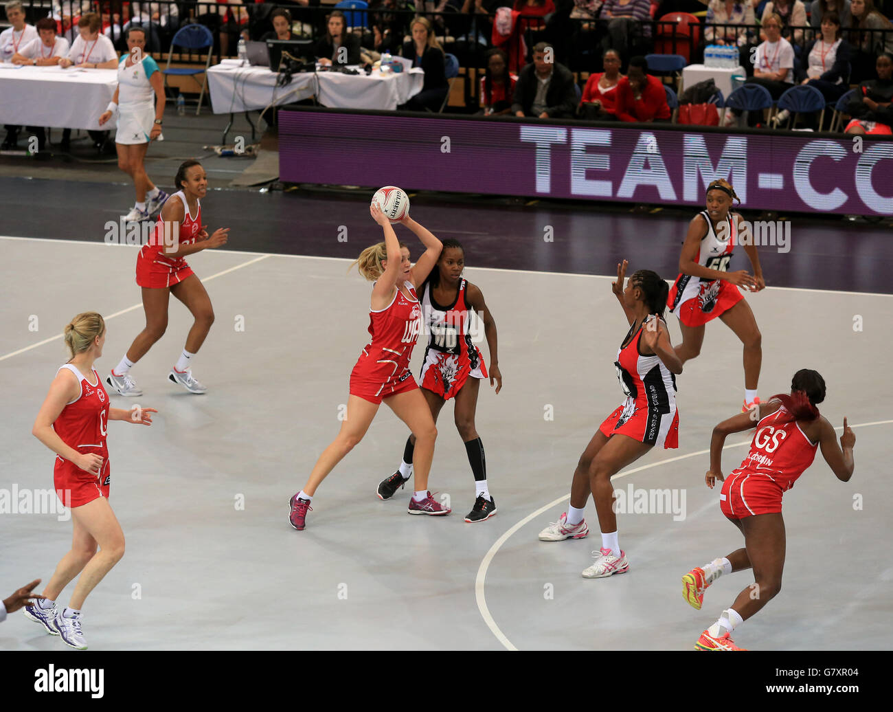 Netball - International Series - England v Trinidad and Tobago - Copper ...
