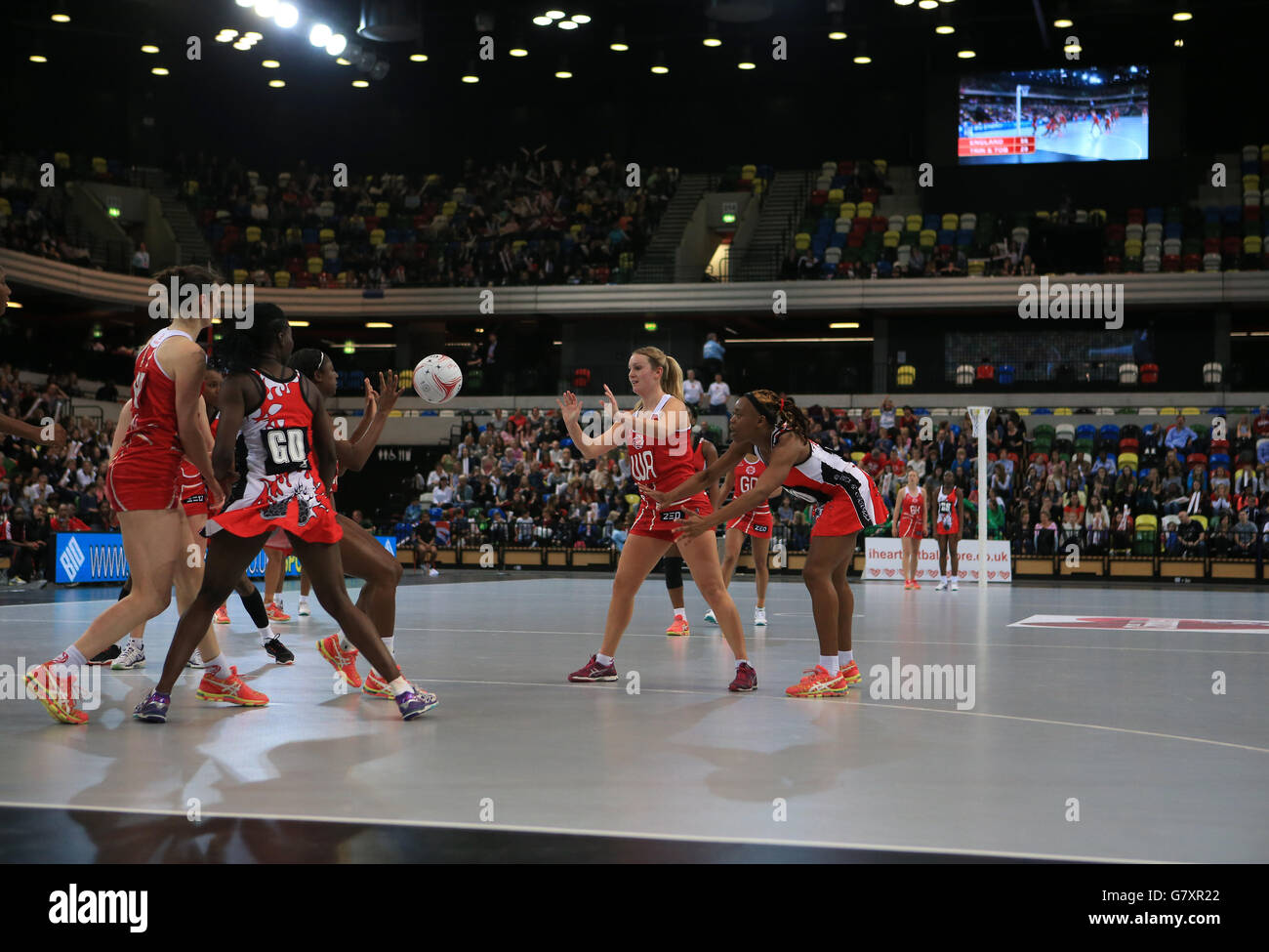 Netball - International Series - England v Trinidad and Tobago - Copper ...