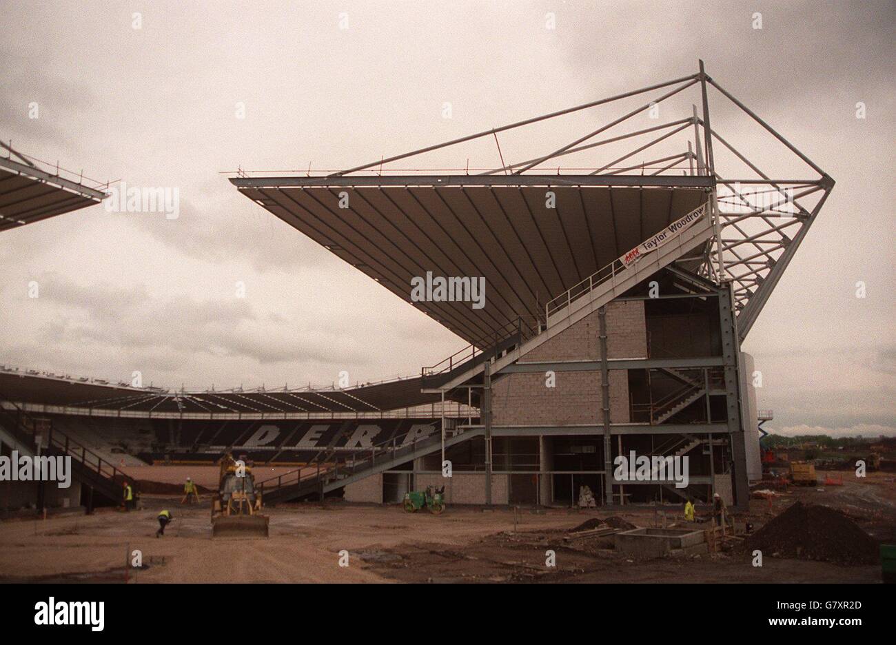 Building going on derbys new stadium hi-res stock photography and ...