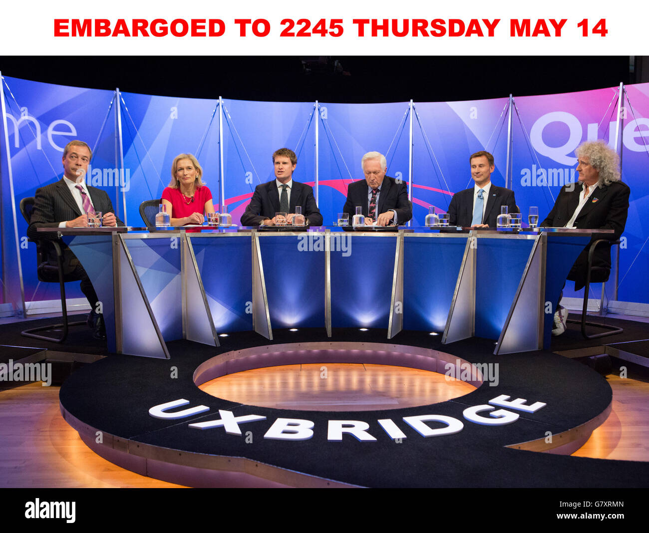 Bbc1 programme question time hi-res stock photography and images - Alamy