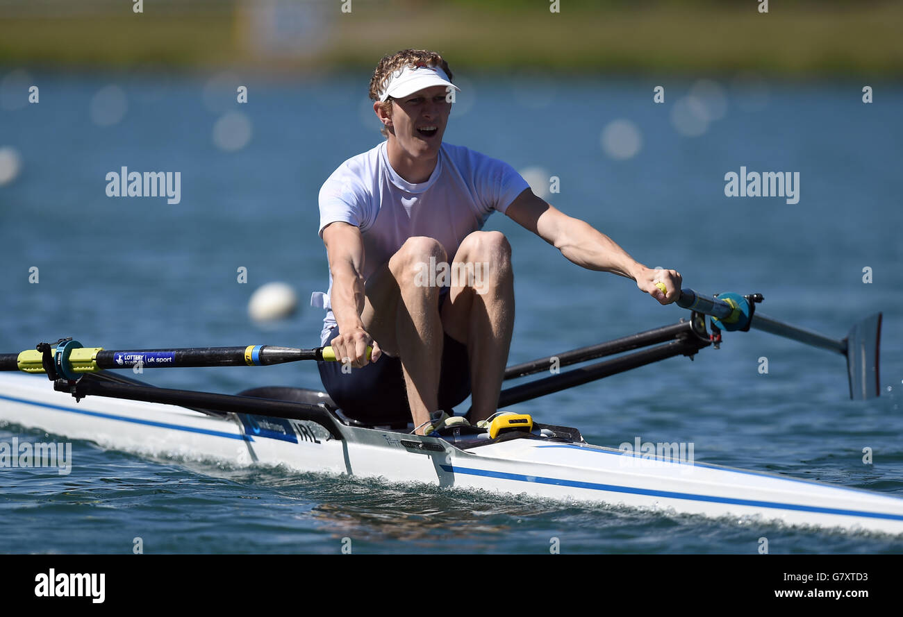 Rowing team gb training session national training centre hi-res stock ...