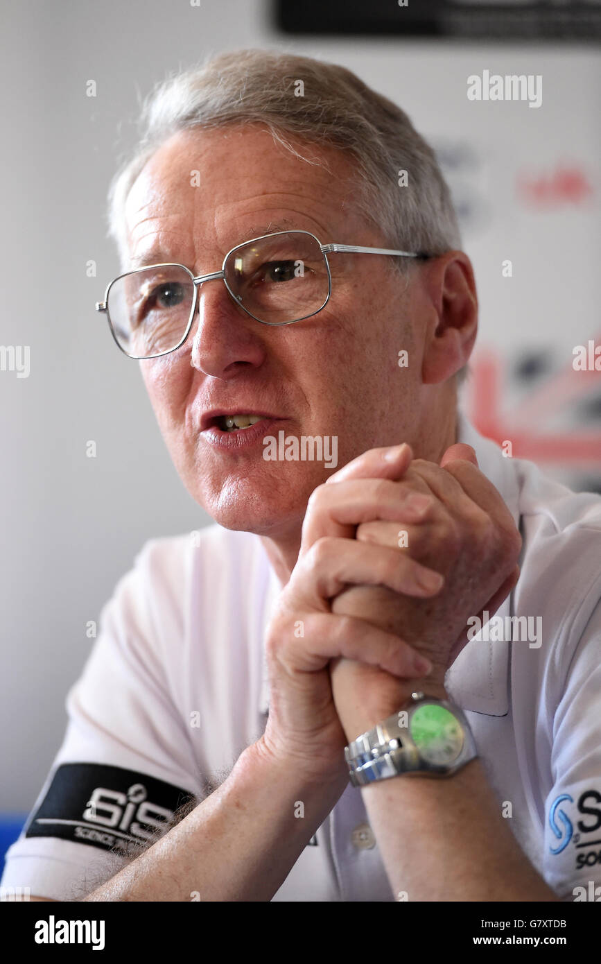 GB Rowing's Performance Director Sit David Tanner during a press ...
