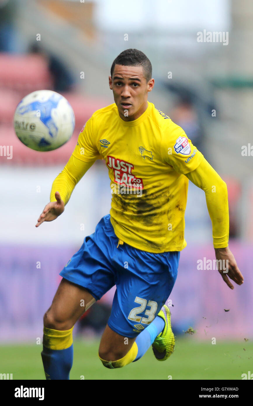 Soccer - Skybet Championship - Wigan Athletic v Derby County - DW ...