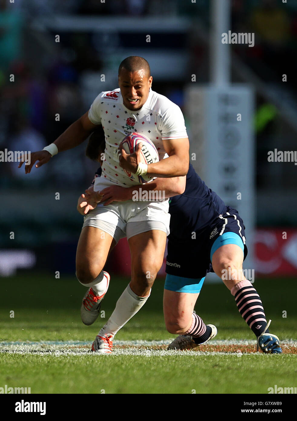 Rugby Union - Marriott London Sevens - Twickenham Stadium Stock Photo ...