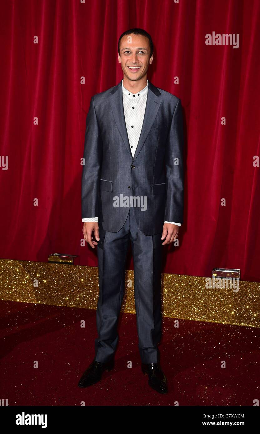 Chris Bisson attending the British Soap Awards at the Palace Hotel ...