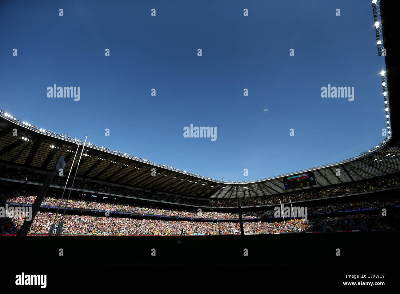Rugby Union - Marriott London Sevens - Twickenham Stadium Stock Photo ...