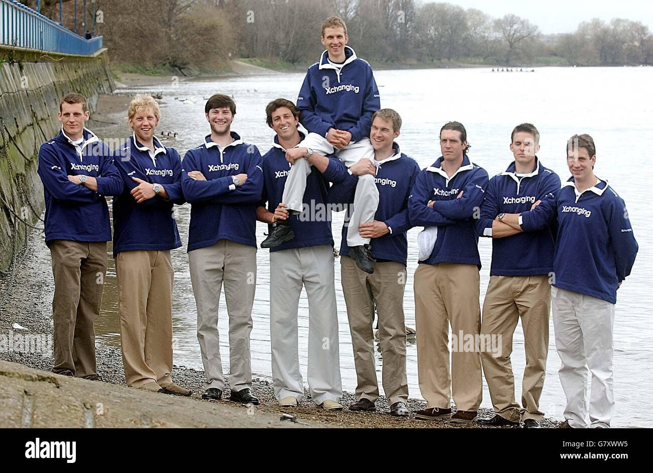 Rowing the 151st boat race oxford cambridge weigh in rowing club hi-res ...
