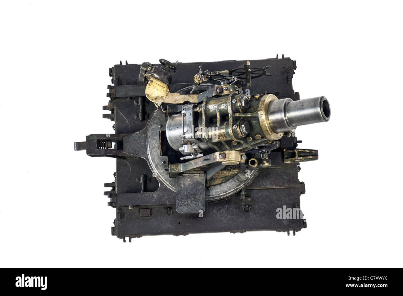 true model of Skoda Mortar 305 mod 1911 Stock Photo - Alamy