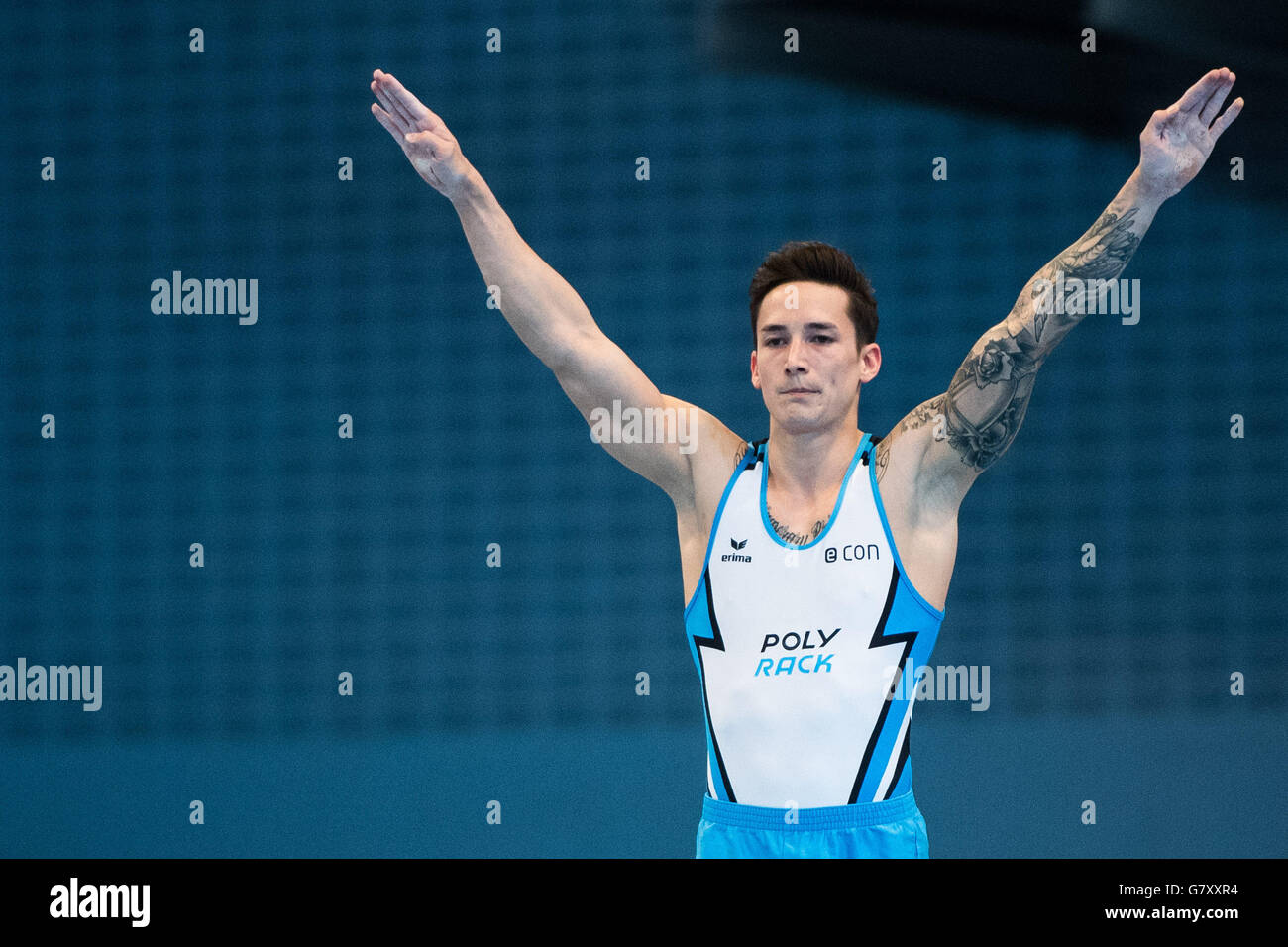 Hamburg, Germany. 26th June, 2016. Marcel Nguyen from TSV Unterhaching ...