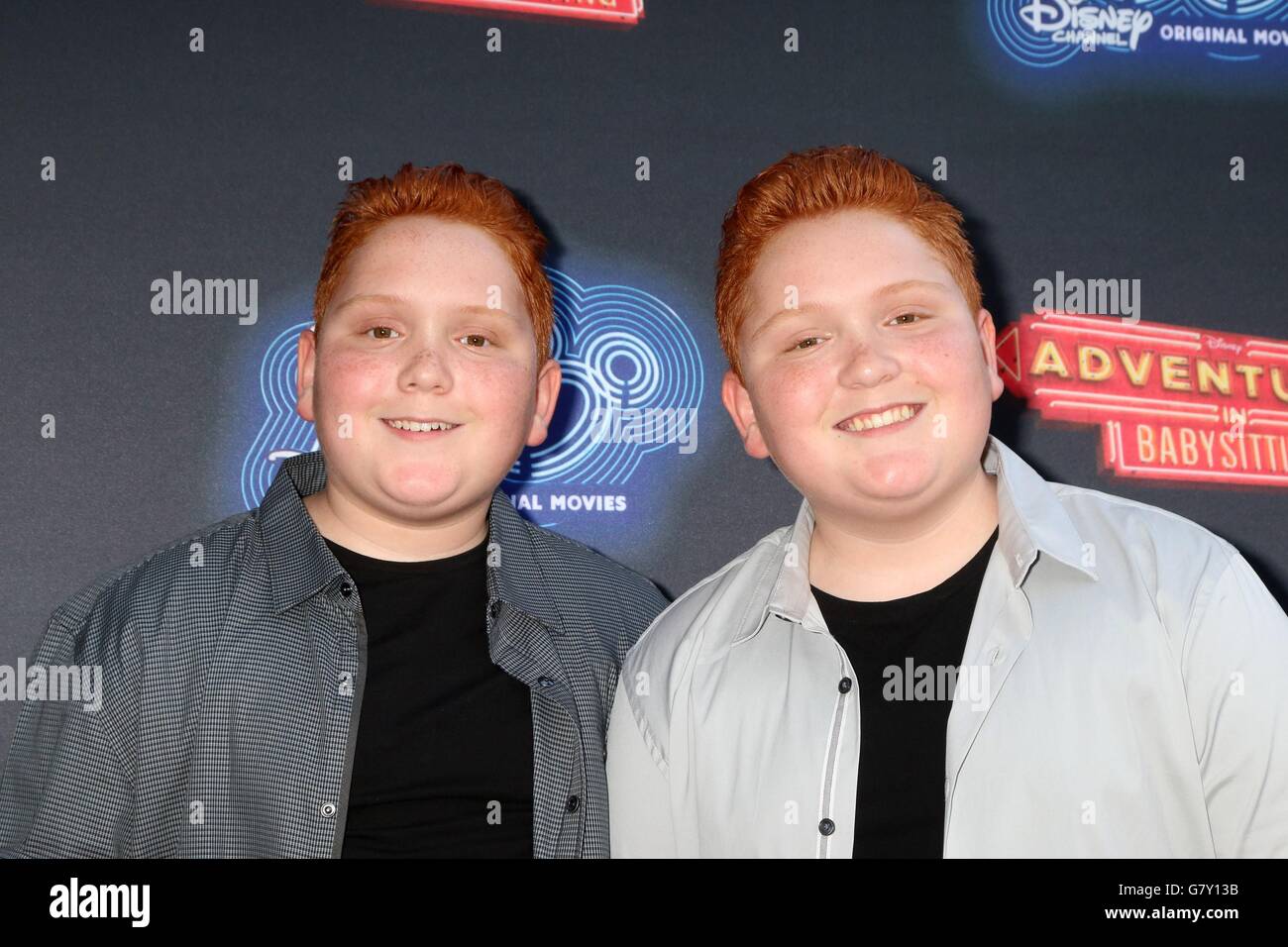 Los Angeles, CA, USA. 23rd June, 2016. Benjamin Royer, Matthew Royer at ...