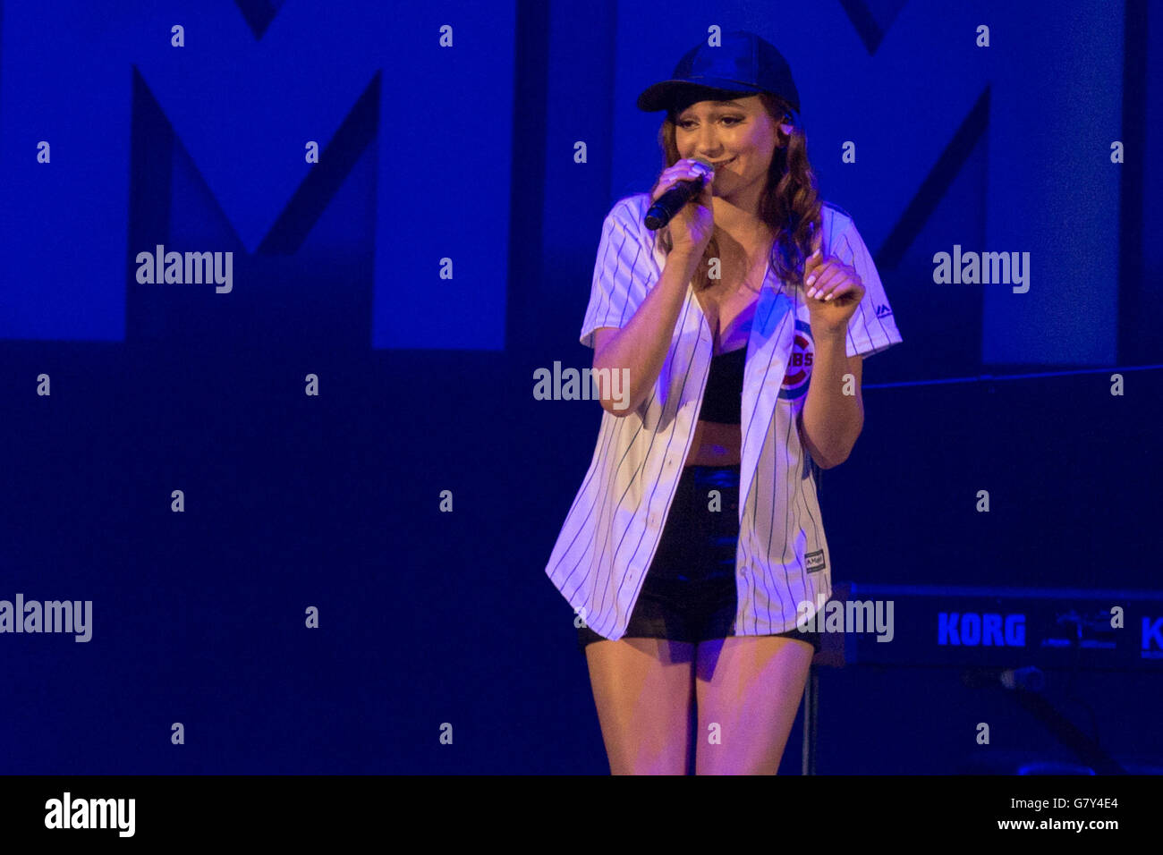 Rosemont, Illinois, USA. 26th June, 2016. Singer DAYA (aka GRACE TANDON ...