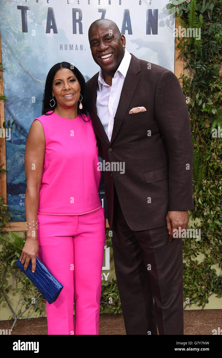 Hollywood, California, USA. 27th June, 2016. Earvin ''Magic'' Johnson ...