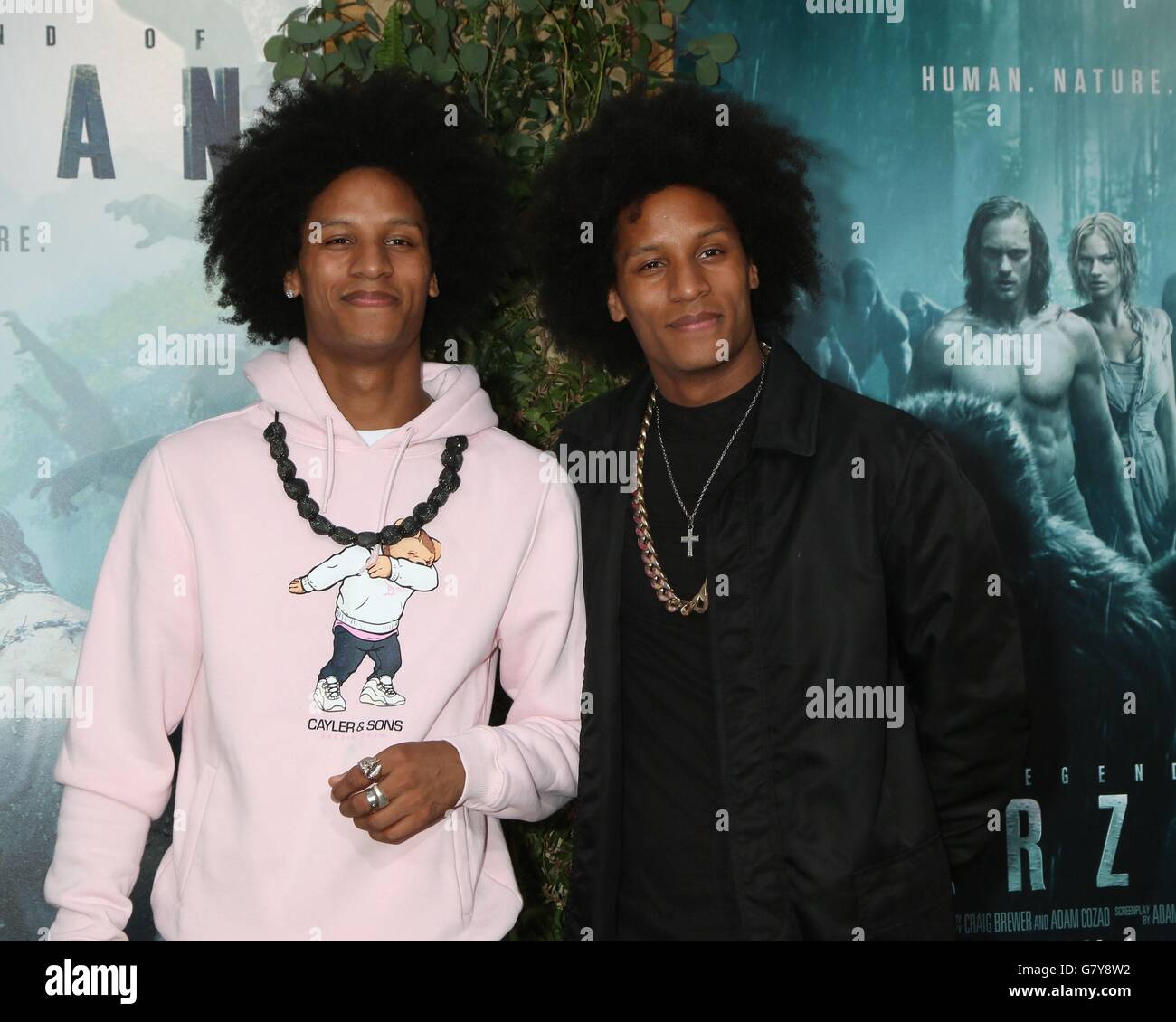 Los Angeles, CA, USA. 27th June, 2016. Les Twins, Larry Bourgeois ...