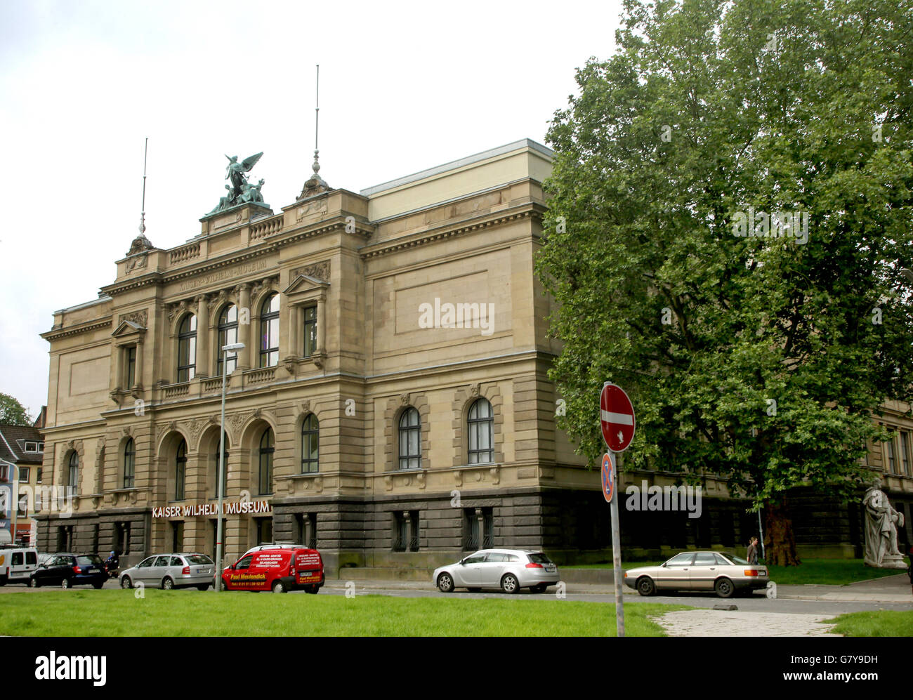 Krefeld, Germany. 28th June, 2016. Exterior view of the Kaiser-Wilhelm ...