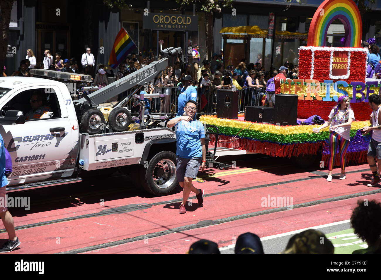 Wells fargo pride hi-res stock photography and images - Alamy