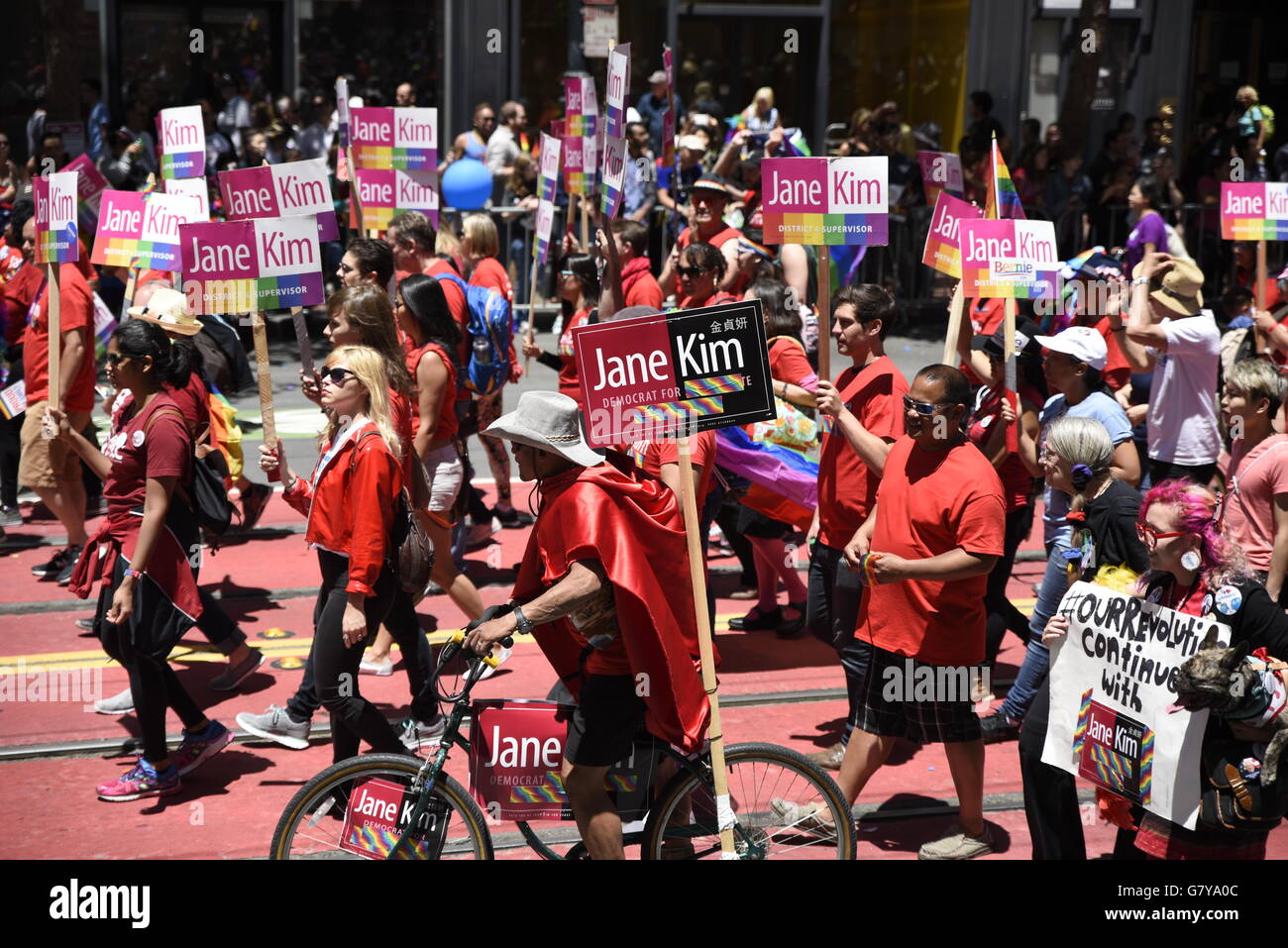 San Francisco, USA. 26th June, 2016. Jane Kim, Supervisor representing ...