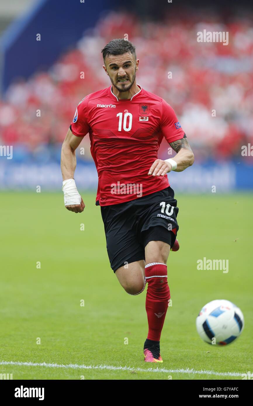 Armando Sadiku (ALB), JUN 11, 2016 - Football / Soccer : UEFA Euro 2016 ...