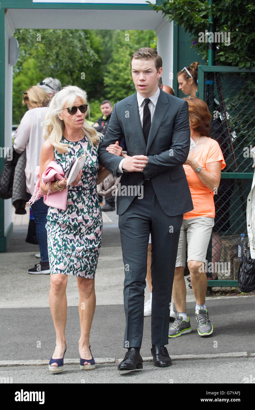 Wimbledon London,UK. 28th June 2016. English Actor Will Poulter with ...