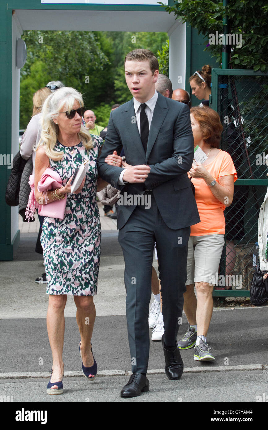 Wimbledon London,UK. 28th June 2016. English Actor Will Poulter with ...