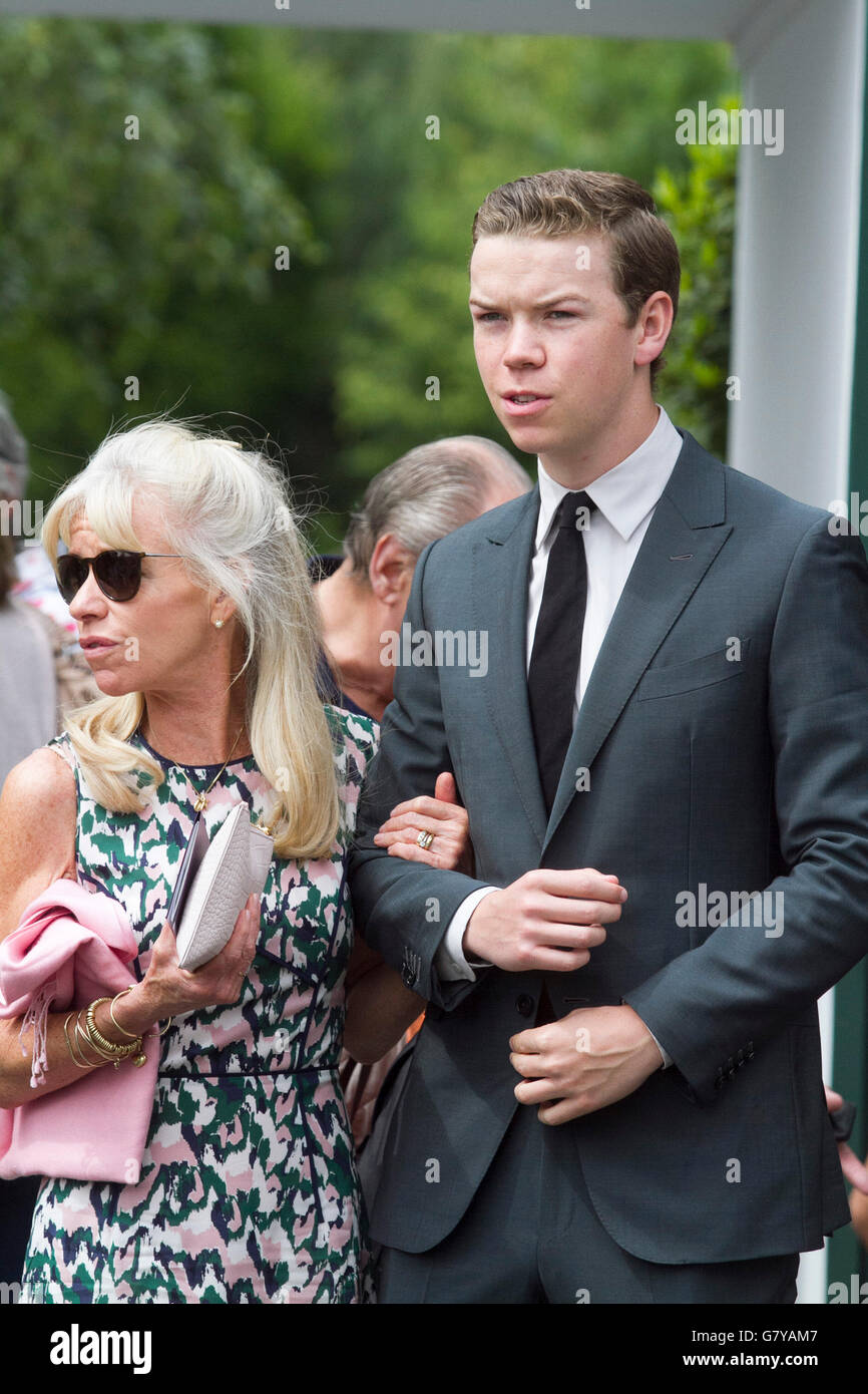 Wimbledon London,UK. 28th June 2016. English Actor Will Poulter with ...