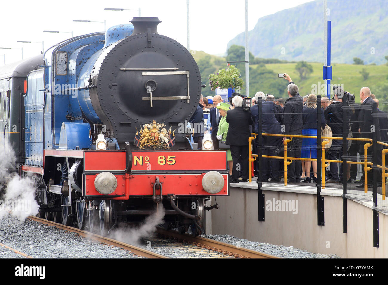 Bellarena railway station hi-res stock photography and images - Alamy