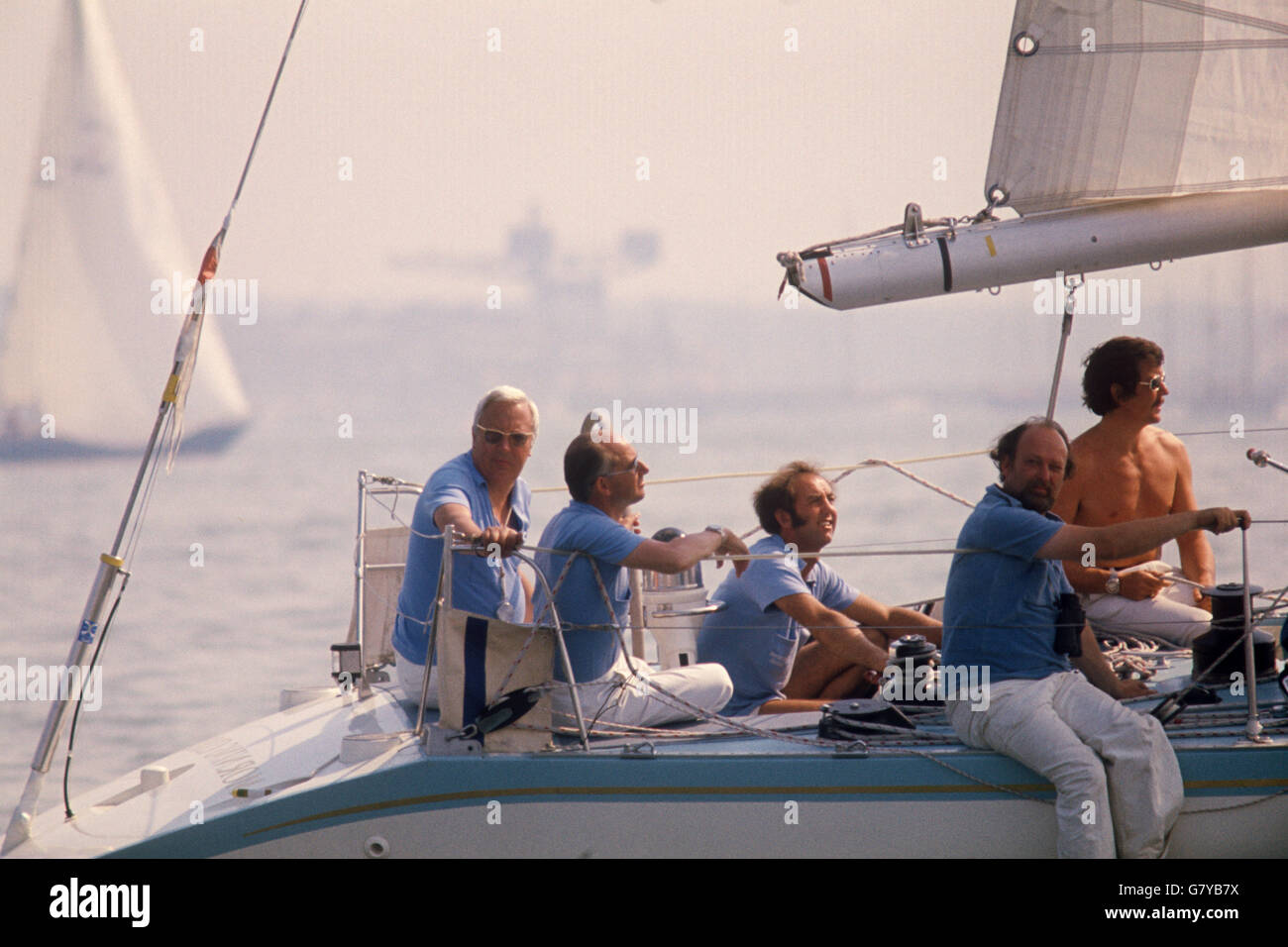 Ted heath yacht hi-res stock photography and images - Alamy