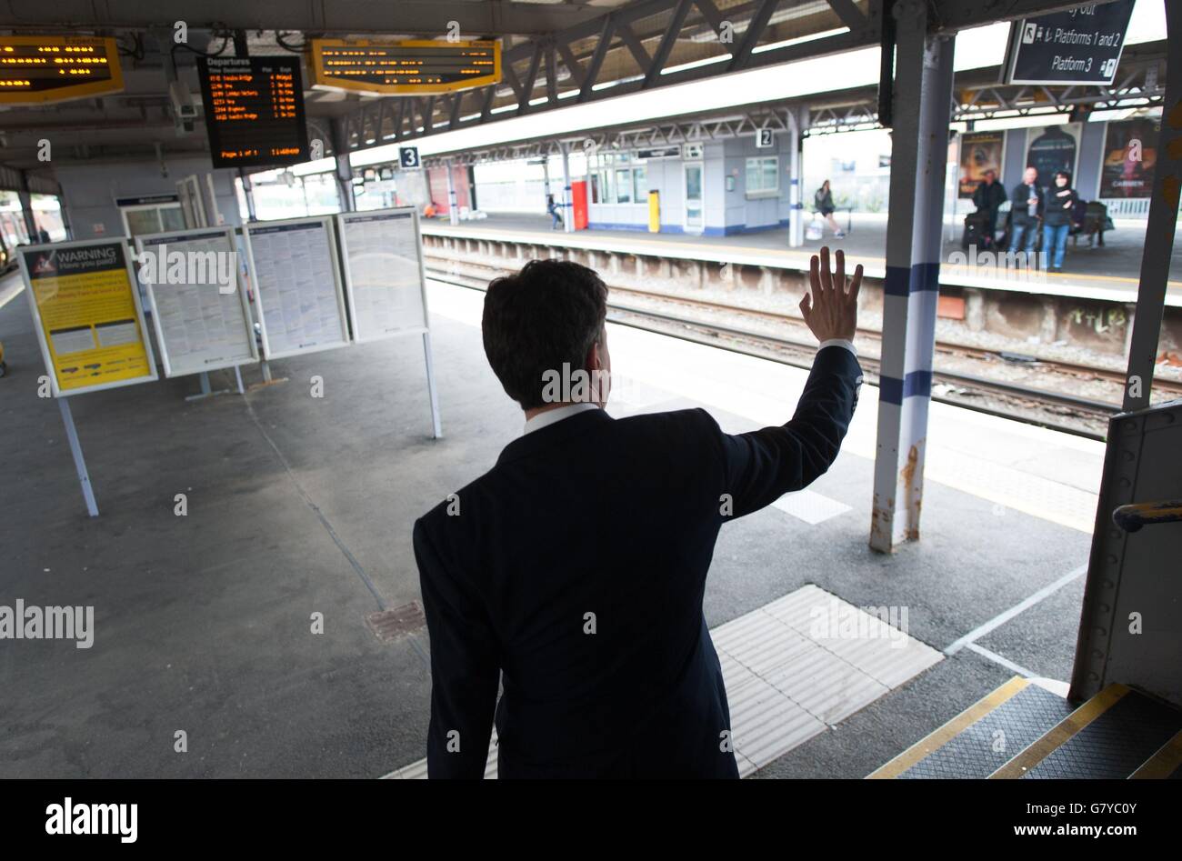 General Election 2015 campaign - May 2nd Stock Photo - Alamy