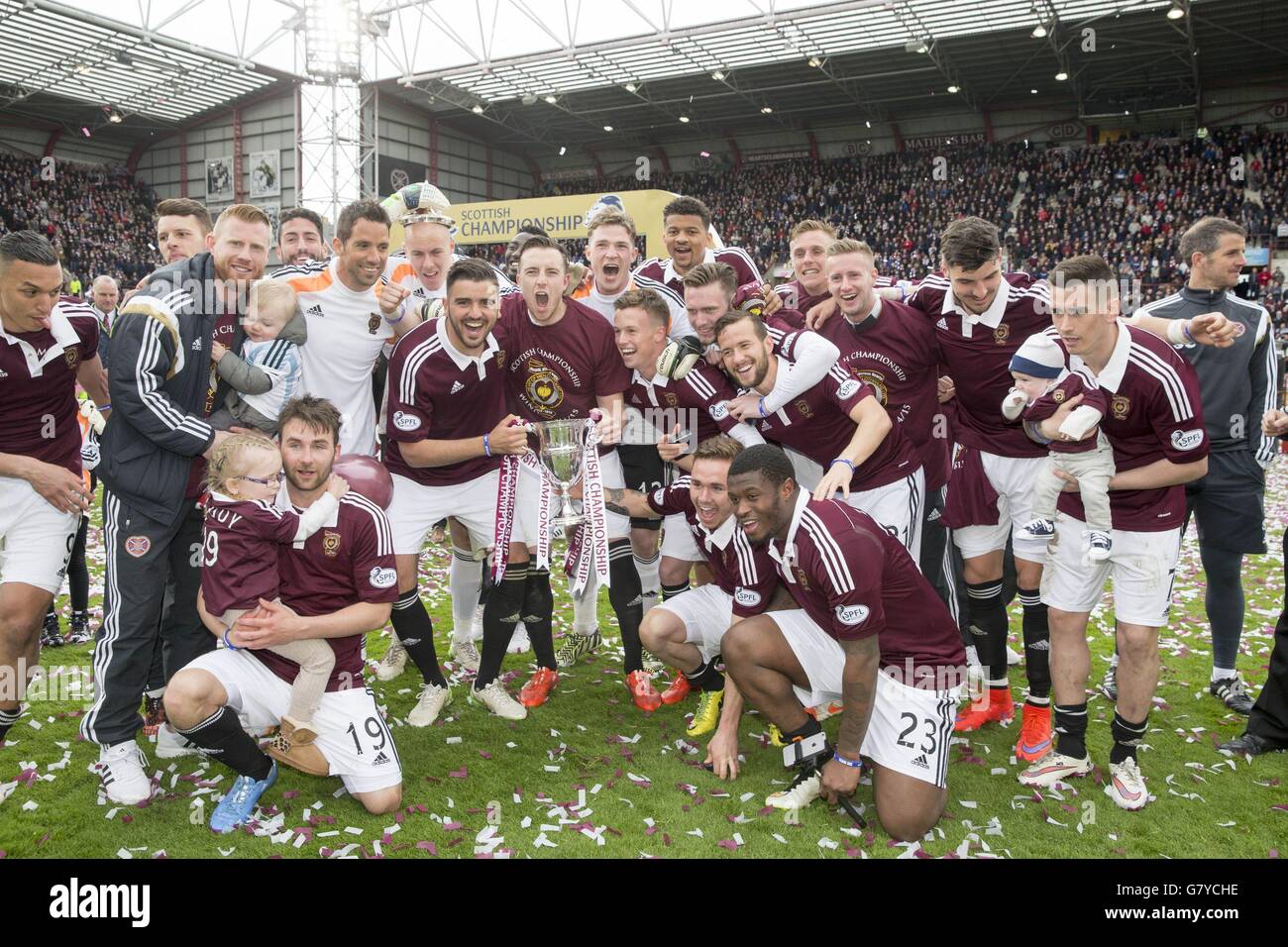 Scottish championship trophy football hi-res stock photography and ...