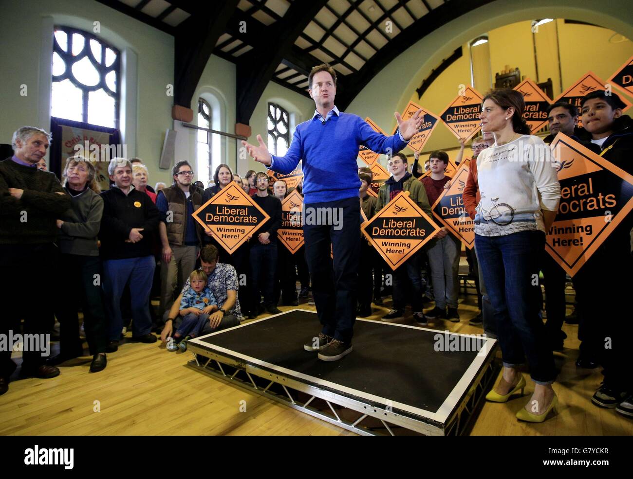 General Election 2015 campaign - May 2nd Stock Photo - Alamy