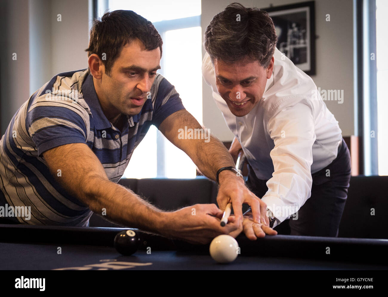 Previously unissued photo dated 23/04/15 of Labour leader Ed Miliband ...