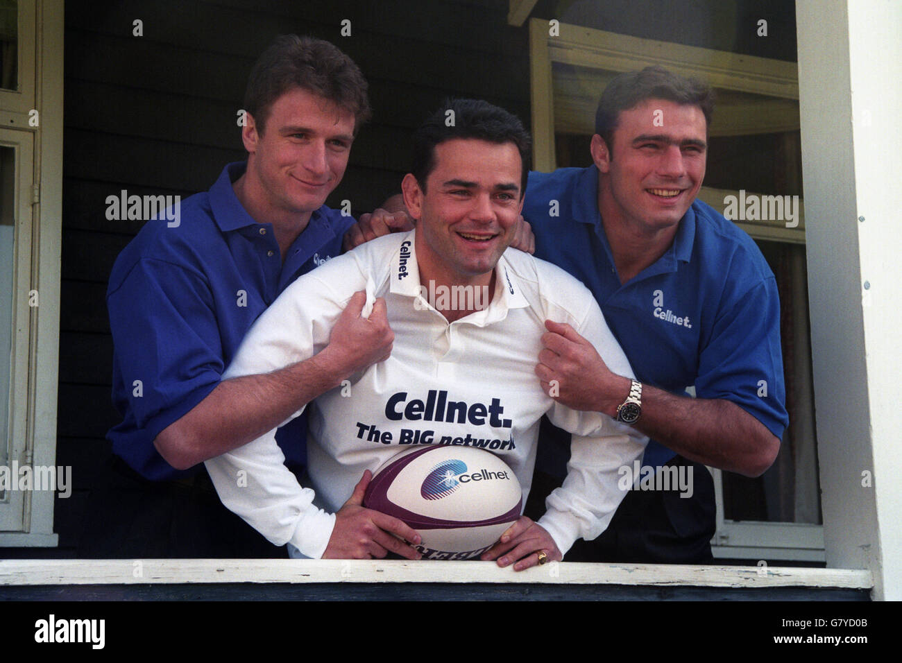 Will carling and ben clarke hi-res stock photography and images - Alamy