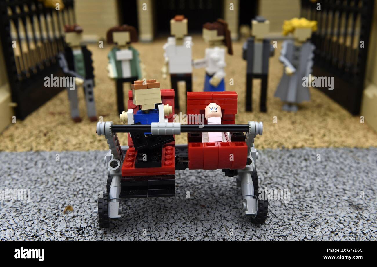 Royal baby at Legoland Stock Photo - Alamy
