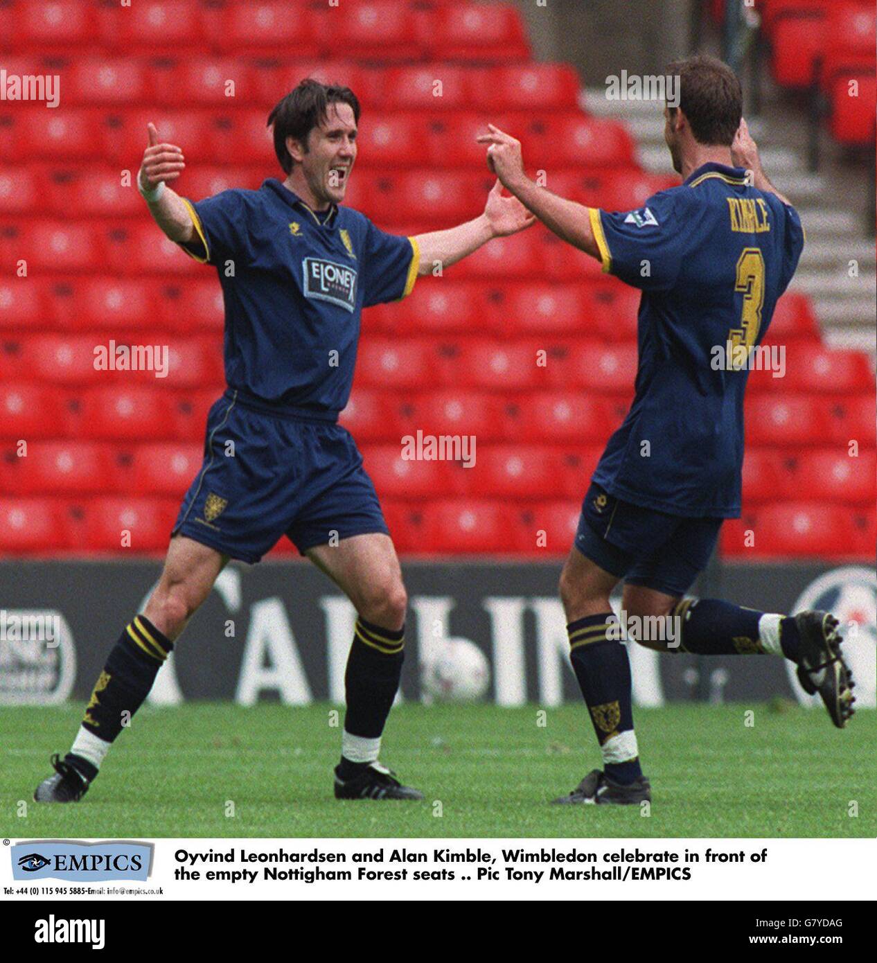 Soccer - Carling Premiership League - Nottigham Forest v Wimbledon ...