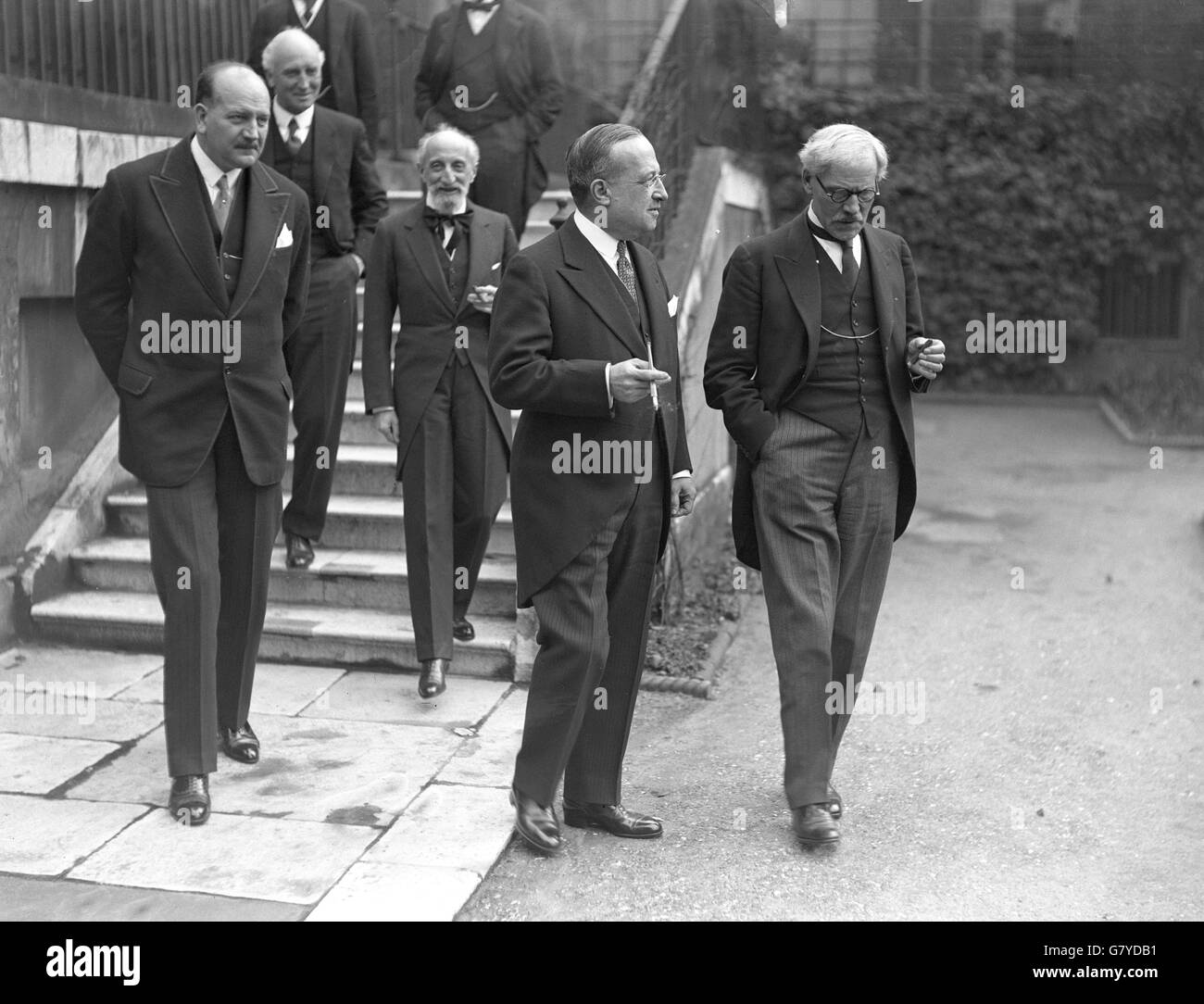 Politics - Anglo-French Meeting - Downing Street, London Stock Photo ...